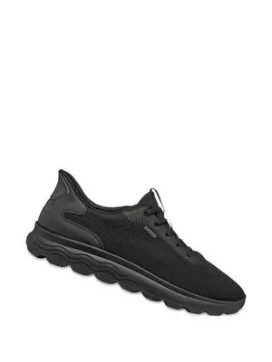Geox Spherica Plus Textured Lace-up Sneakers