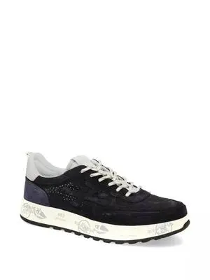 Premiata Nous Perforated Sneakers - Blue