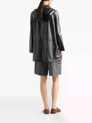 Prada Light Wool Bermudas - Grey