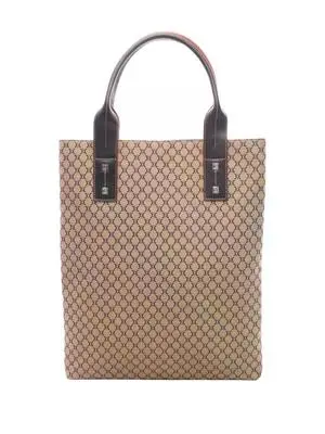 Celine Macadam Canvas Tote Bag - Brown