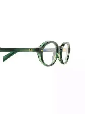CUTLER & GROSS Oval Frame Eyeglasses