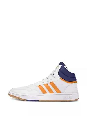 Adidas Hoops 3.0 Logo-detail High Top Sneakers