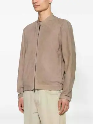 SALVATORE SANTORO Zip Collarless Jacket