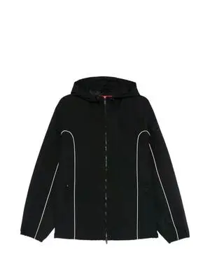 DIESEL® Hooded Zip-up Jacket - Blue