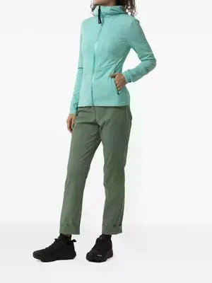 LAMUNT Violet Hooded Zip-up Jacket