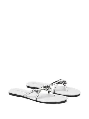 Marc Jacobs The Kiki Leather Sandals - White
