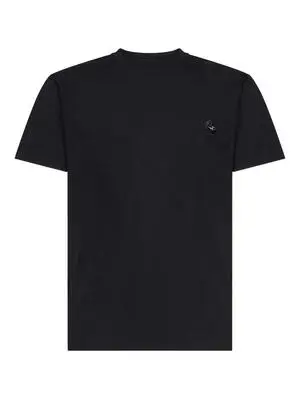 John Richmond Logo-embroidered Short-sleeved T-shirt - Black