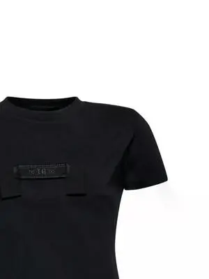 John Richmond Logo-detail T-shirt - Black