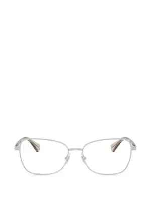 POLO RALPH LAUREN EYEWEAR Tone Logo Detail Eyeglasses - Silver