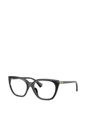 POLO RALPH LAUREN EYEWEAR Cat Eye Frame Eyeglasses - Black