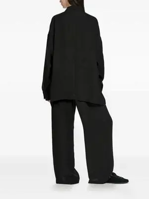 Y3 Button-up Shirt With Patch Pockets