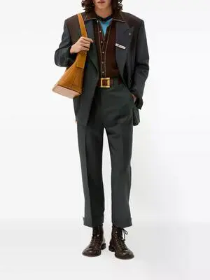 Versace Wool-mohair Formal Trousers