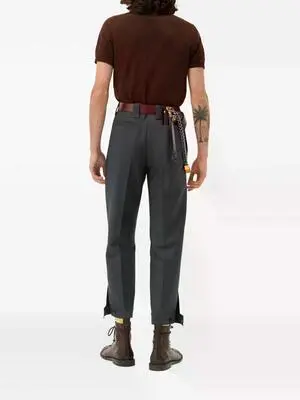 Versace Wool-mohair Formal Trousers