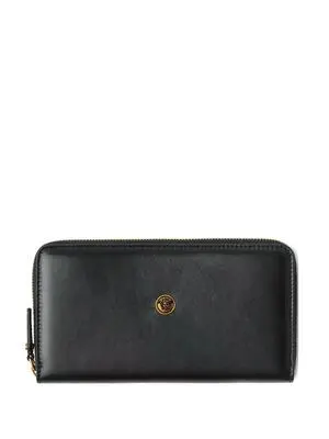 Versace Emblème Leather Wallet - Black