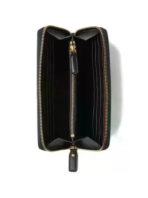 Versace Emblème Leather Wallet - Black