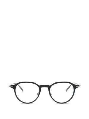 Montblanc Round Frame Eyeglasses - Black
