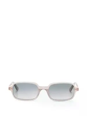 Chloé Oval Frame Sunglasses - Pink