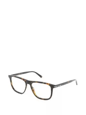 Gucci Rectangle Frame Glasses - Brown