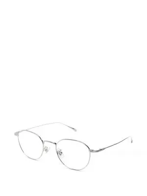 Montblanc Round Frame Eyeglasses - Silver