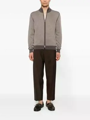 BRIGLIA 1949 Arnos Pleated Trousers - Brown
