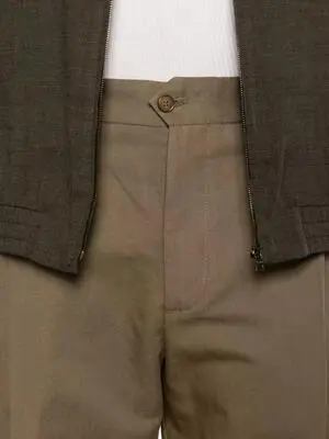 BRIGLIA 1949 Elasticated Pleated Trousers