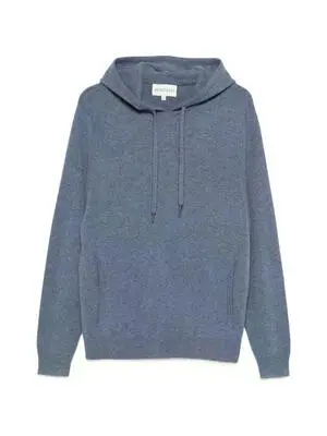 Eric Bompard Long-sleeve Cashmere Hoodie - Blue