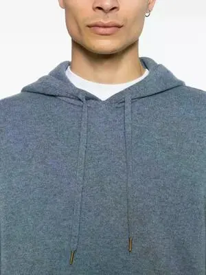 Eric Bompard Long-sleeve Cashmere Hoodie - Blue