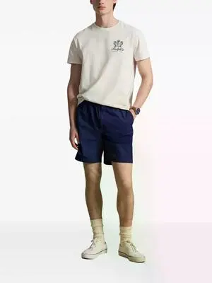 Polo Ralph Lauren Cotton Elasticated Waist Shorts - Blue