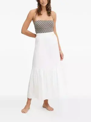 Melissa Odabash Monroe Tie-fastening Midi Skirt