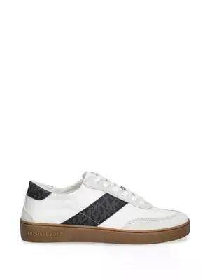 Michael Kors Kaycee Logo Detail Lace Up Sneakers - White