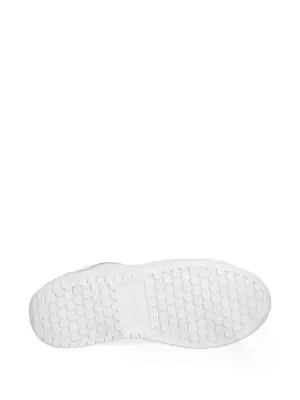 Michael Kors Dottie Reptile-effect Platform Sneakers