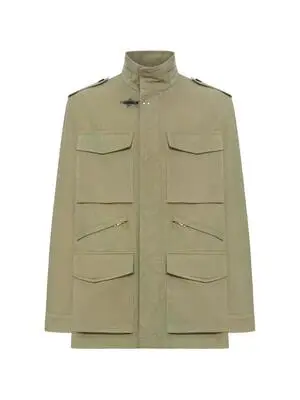 FAY Patch-pocket Jacket - Green