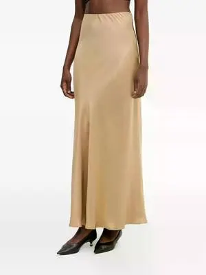 Liviana Conti Draped Long Skirt