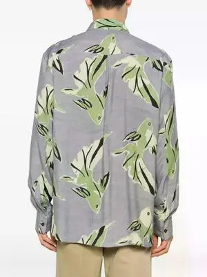 Paul Smith Print Buttoned Shirt