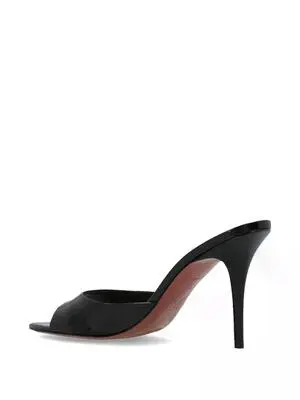 Amina Muaddi Elodie Patent Sandals