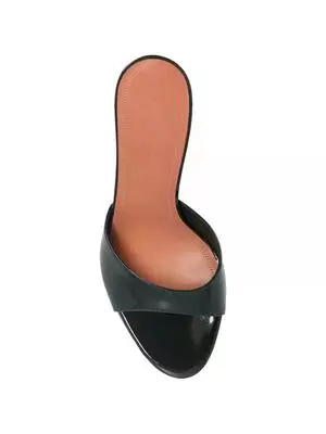 Amina Muaddi Elodie Patent Sandals