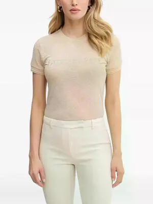 Patrizia Pepe Rhinestone Embellished T-shirt