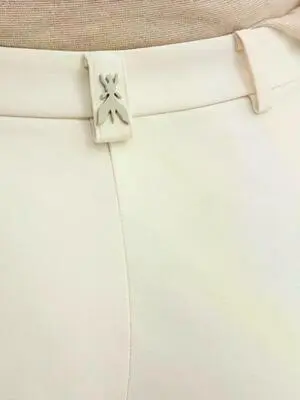 Patrizia Pepe Emblem Detail Flared Trousers
