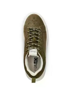 Liu Jo Suede Lace-up Sneakers With Perforated Detailing