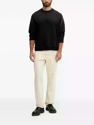 Armani Exchange Embossed Crew-neck Sweatshirt