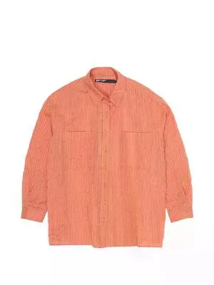 Bimba Y Lola Striped Chest Pocket Shirt