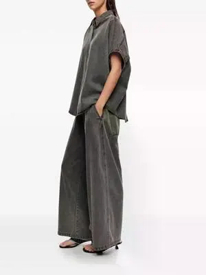 Bimba Y Lola Washed Buttoned Shirt