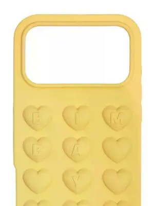 Bimba Y Lola Iphone 17 Pro Heart-embossed Case