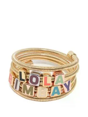 Bimba Y Lola Dice-logo Coil Bracelet