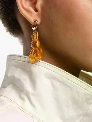 Bimba Y Lola Rabbit Hoop Earrings - Gold