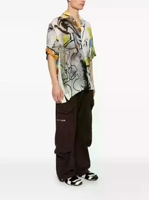 VIVIENNE WESTWOOD Printed Camp Shirt