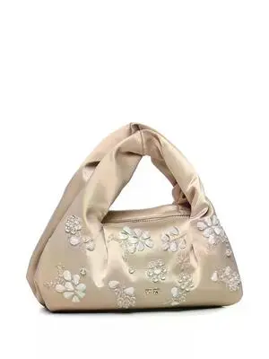 V°73 Floral Embellished Shoulder Bag