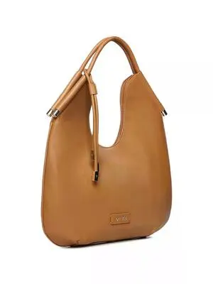 V°73 Amber Shoulder Bag With Top Handle And Tassel Detail