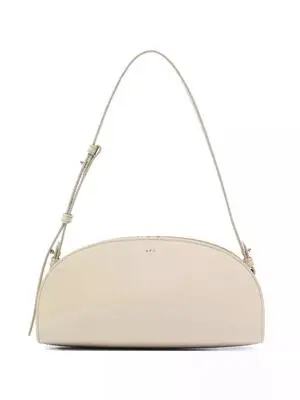 A.p.c. Half-moon Shoulder Bag - Neutrals