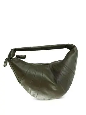 LEMAIRE Lemaire Fortune Croissant Shoulder Bag Green